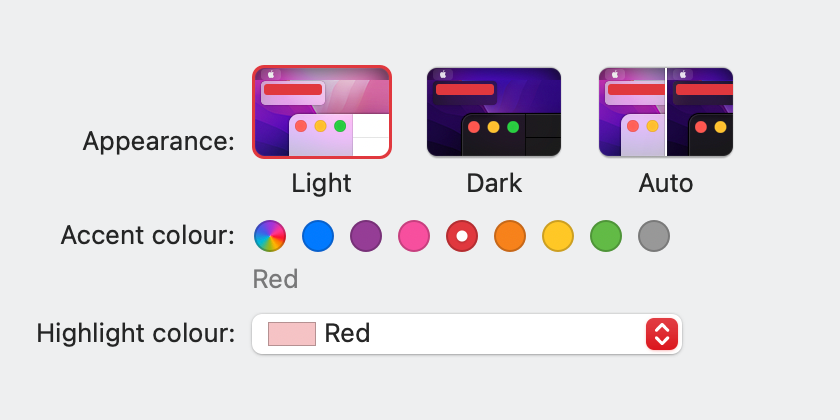 Changing the macOS accent colour without System Preferences – alexwlchan Changing the macOS accent colour without System Preferences – alexwlchan