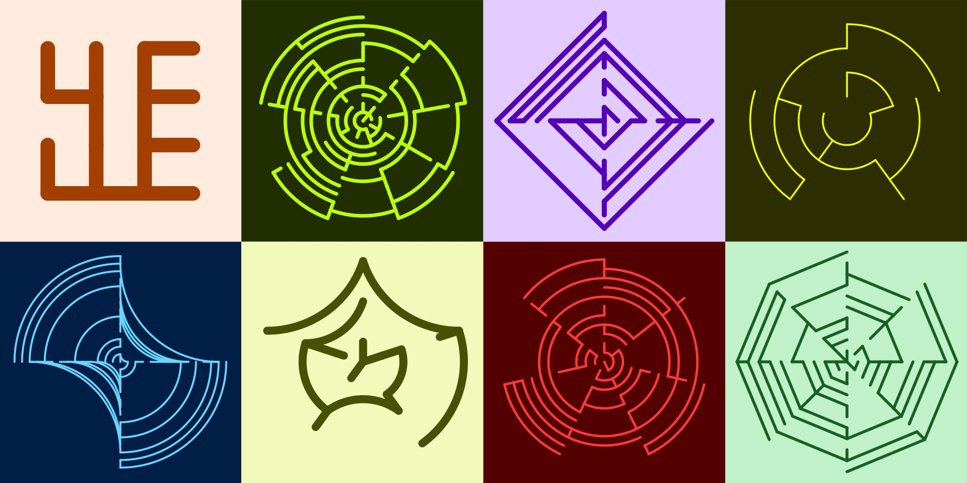 Generating art from lattice graphs – alexwlchan